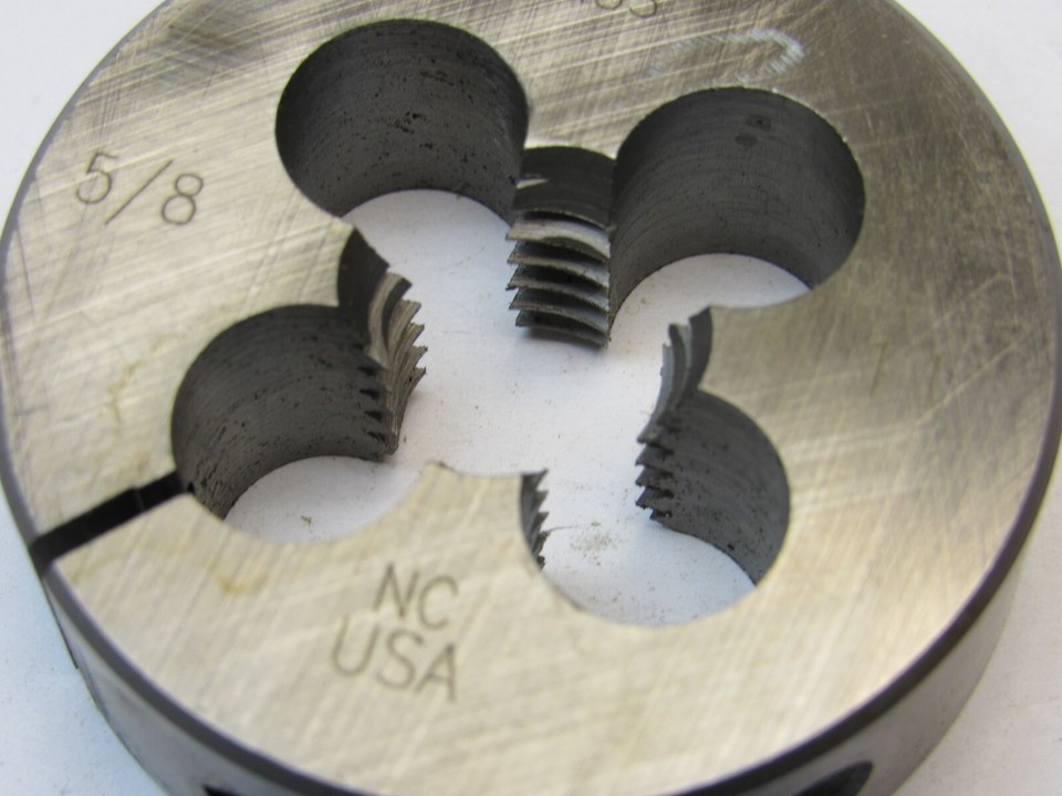 GREENFIELD 5/8"-11 2" ADJUSTABLE NF HIGH SPEED THREADING DIE | eBay