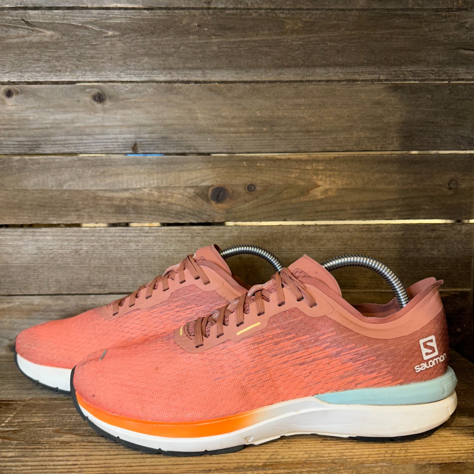 Womens Salomon Sonic 4 Accelerate Orange Athletic Run… - Gem