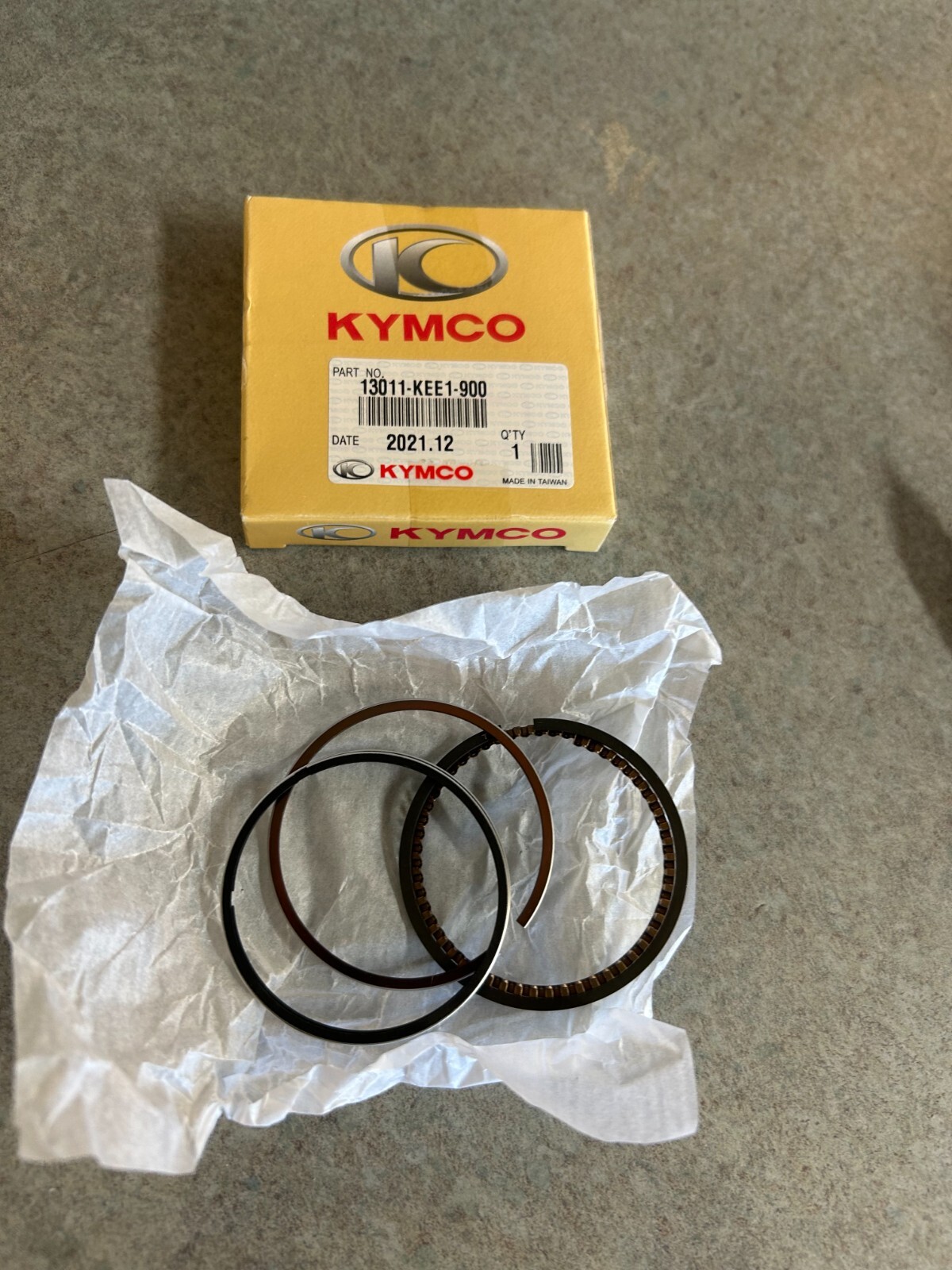 2004 - 2023 KYMCO MONGOOSE 90 RING SET 13011-KEE1-900 OEM KYMCO PART ...