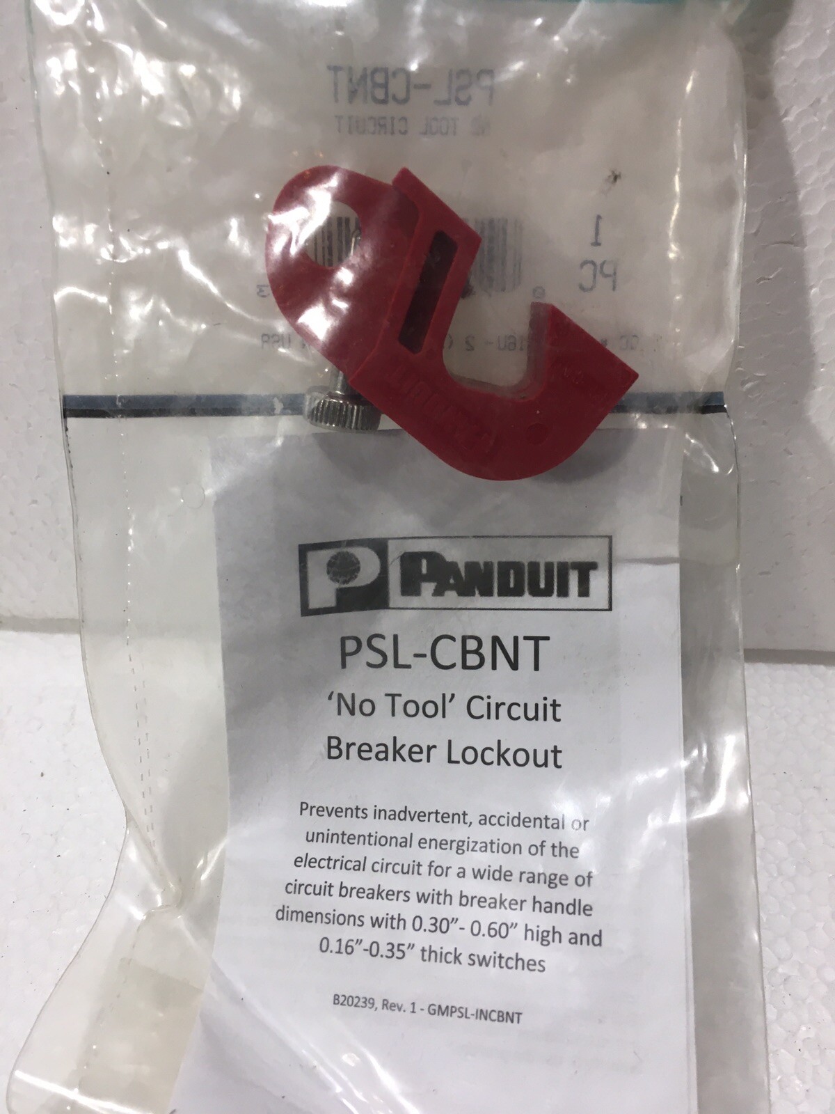Panduit No Tool Circuit Breaker Lockout PSL-CBNT | eBay