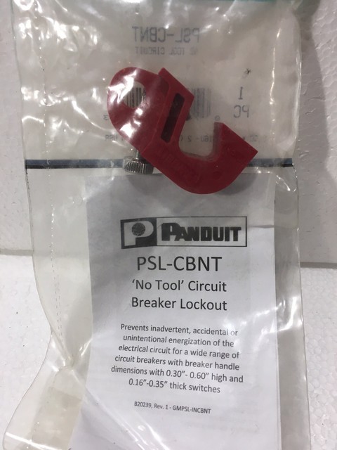 Panduit Psl-cbnt Lockout With Universal Circuit Breaker Compatibility ...