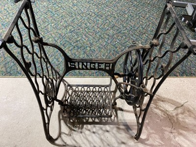 Sewing Machine Parts - Singer Treadle Sewing Machine Table Base
