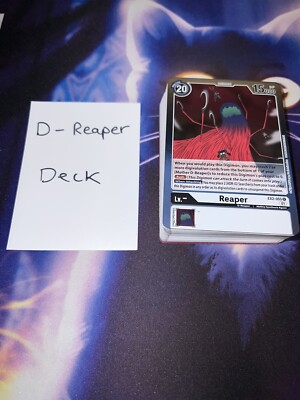 Digimon CCG Deck - D-Reaper Deck - ADR-02 Searcher, Reaper, Mother D ...