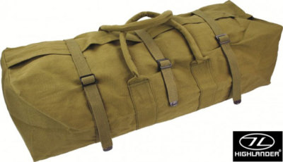 Combat Military Army Rope Handle Canvas Tool Equipment Kit Bag Surplus ...