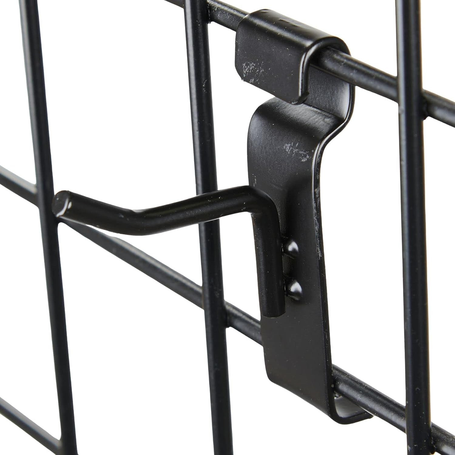 Lot of 50 Assorted Wire Grid Peg Hooks Black 10 Each 2" 4" 6" 8" 10" | eBay