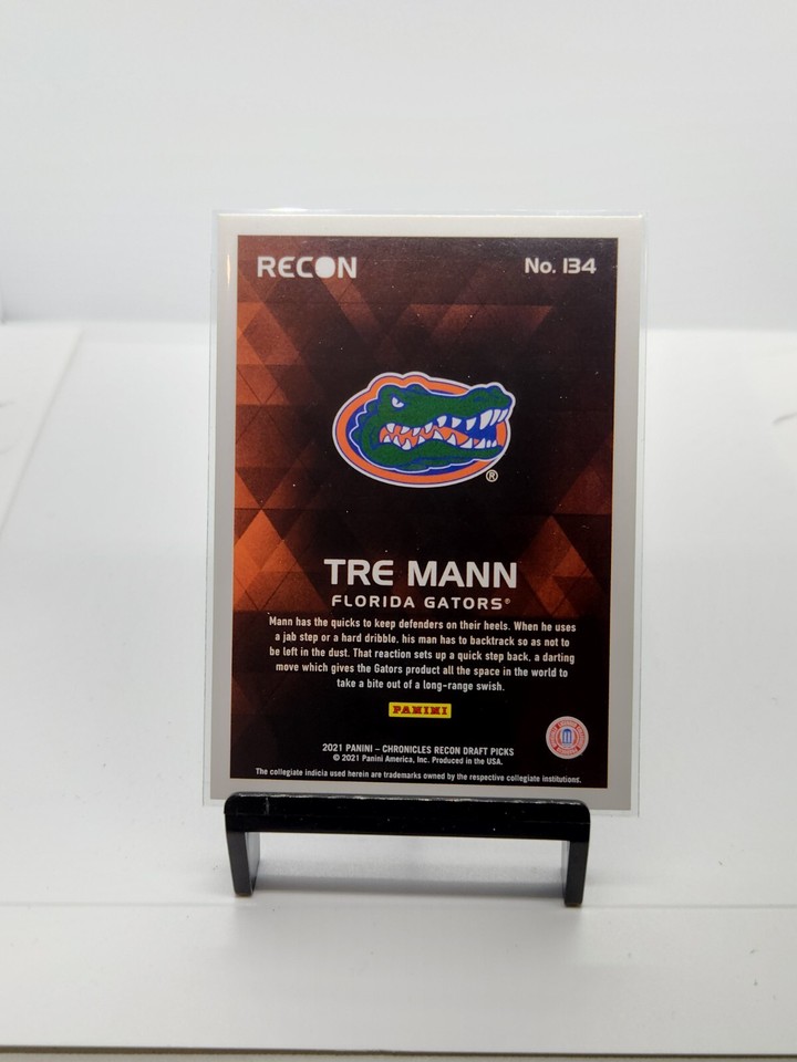 2021 Panini Chronicles Recon Draft Picks Tre Mann Rookie Florida Gators ...
