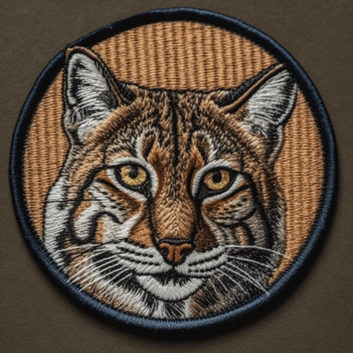 Bobcat Patch Iron-on Applique Big Cats Badge Wild Animal Mountain Nature Roaring | eBay