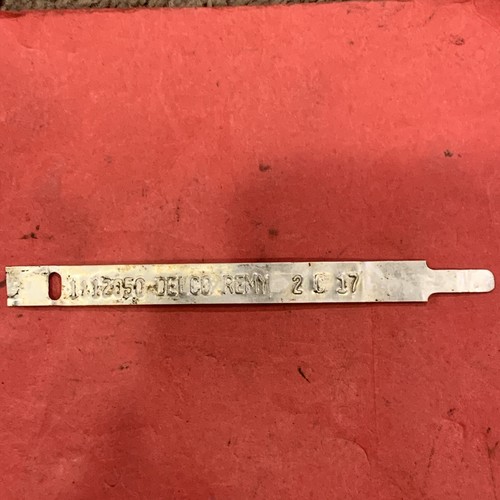 Vintage Distributor Tag 1972 #1112050 2 C 17 Corvette Production 300 ...