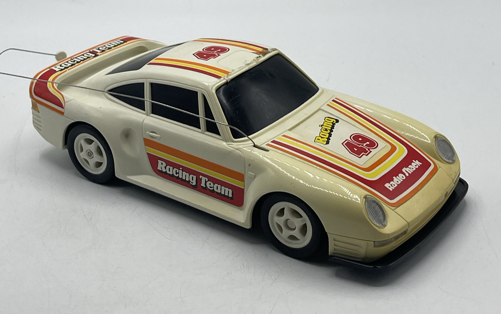 Tandy Turbo Racer 49 W/ Out Radio Control RC Racing Car, VTG As Is ...