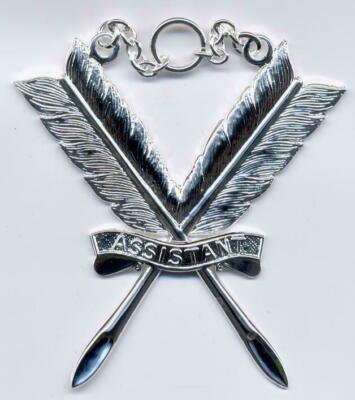 Freemason Masonic Assistant Secretary Collar Jewel EC | eBay