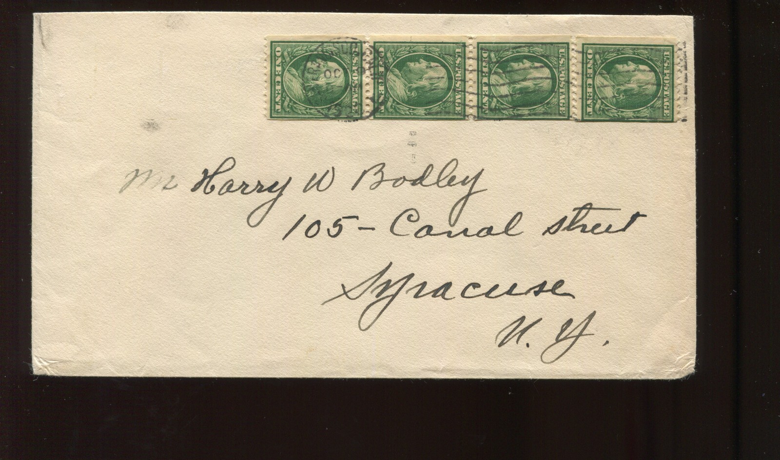 385 Franklin Coil Strip of 3 & Single Stamp on Cover with PF Cert (LV ...