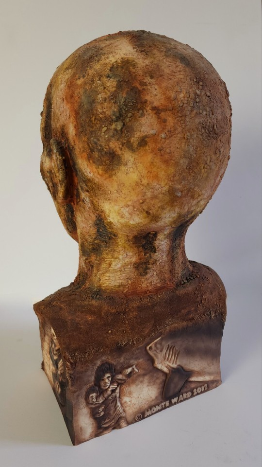 1:1 ZOMBIE Resin Bust Lucio Fulci The Walking Living Dead Sideshow ...