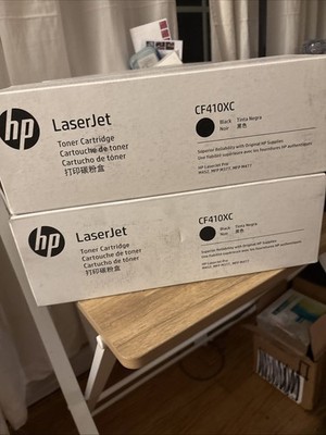 HP 410X (CF410XC) Black Toner Cartridge 889296531630| eBay