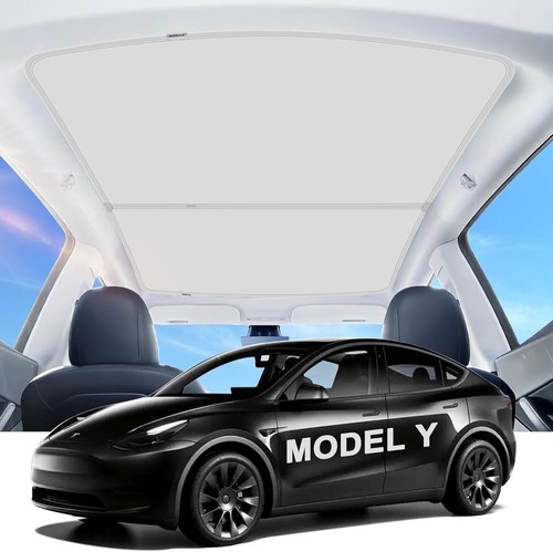 Tesla Model Y Glass Roof Sunshade Roof Shade Top Window Cover UV Sun ...