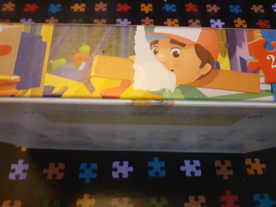 🧩 Disney Handy Manny 24 Piece Ravensburger Jigsaw Puzzle Complete ...