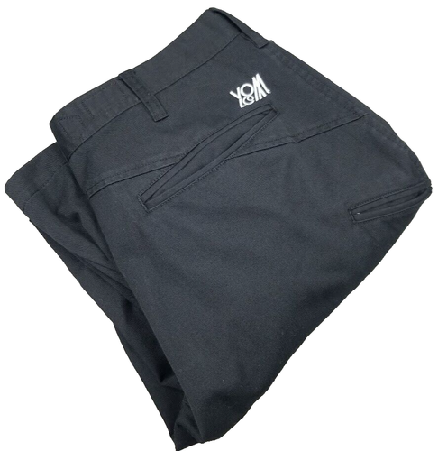 Volcom Pants Men 32x31 Black Cargo Casual Chino Wide Slash Skater Surf ...