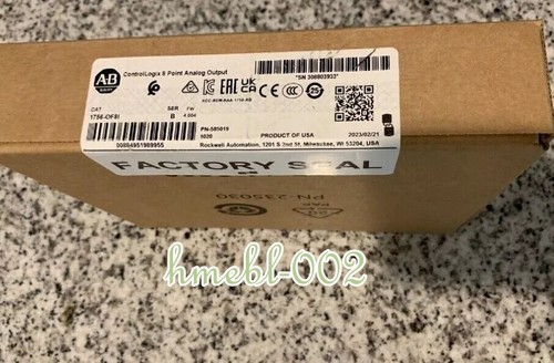New Factory Sealed AB 1756-OF8I / B ControlLogix 8 Point Analog Output ...