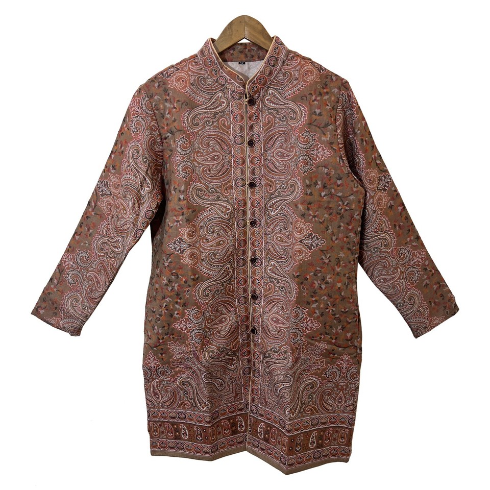 Luxurious Beautiful Handmade Pashmina Wool Embroidered Unisex Cashmere ...