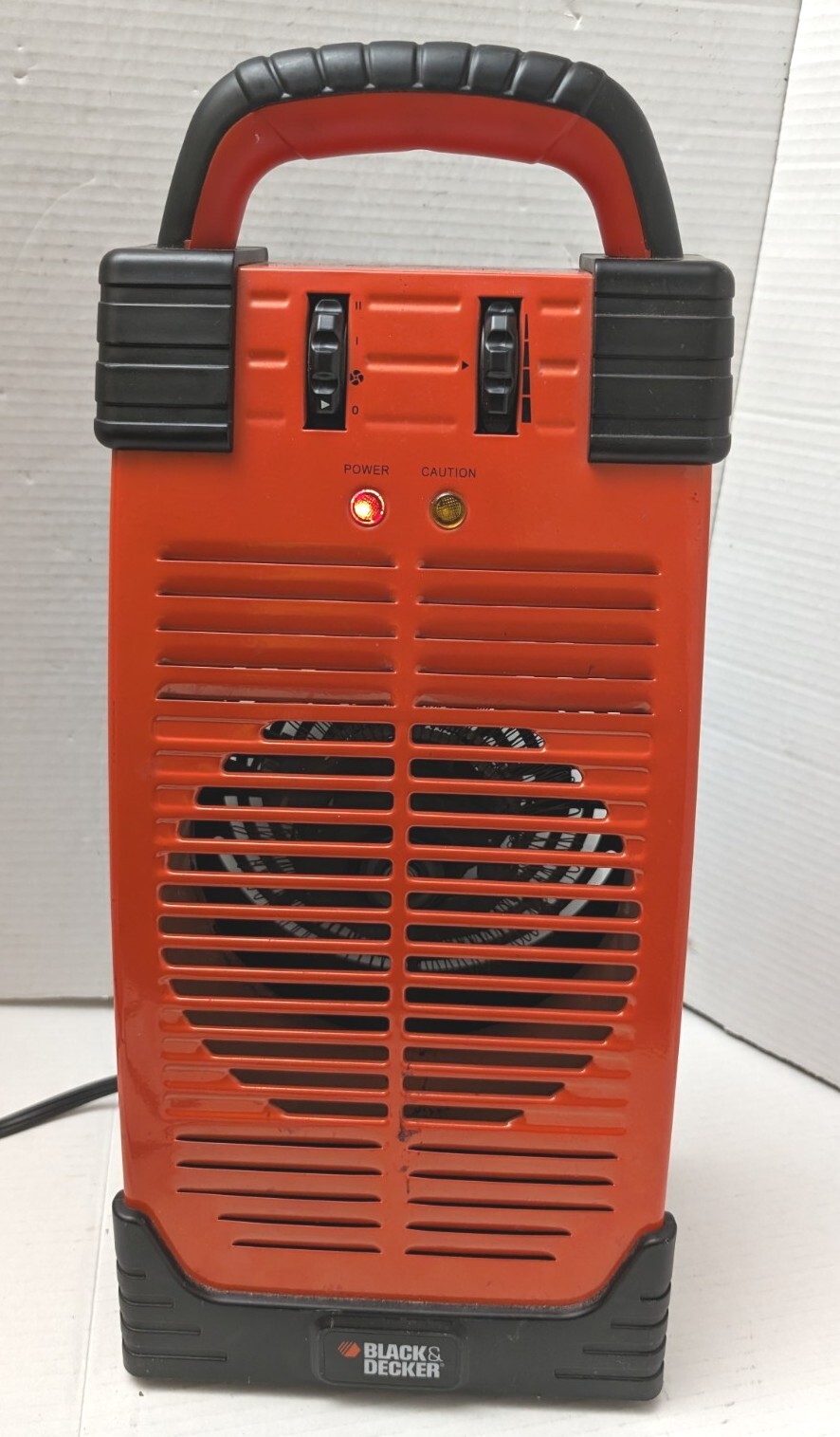 RARE BLACK & DECKER UTILITY HEATER MODEL BDH-104 SPACE HEATER 1500 ...
