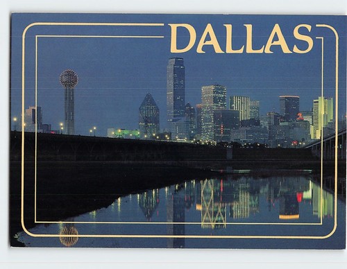 Postcard Trinity River, Dallas, Texas | eBay
