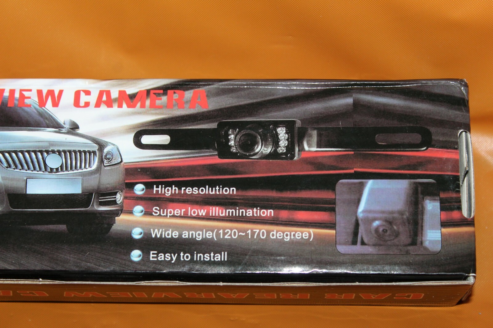 License Plate Mounted Automobile Car Camera Safety Security Back Up ...