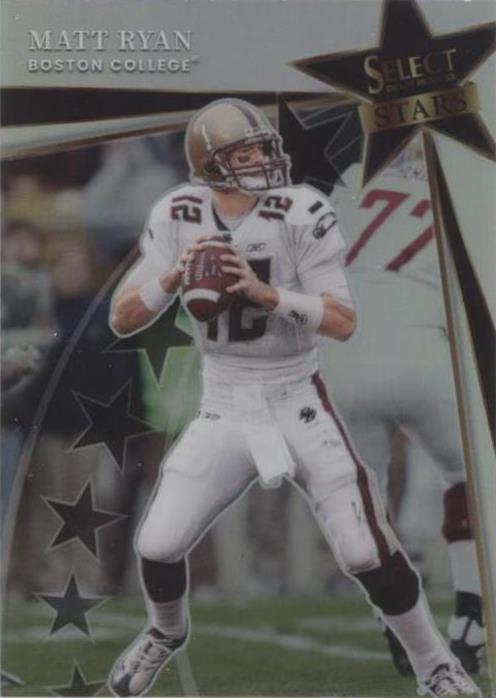 2022 Panini Select Draft Picks - Select Stars Matt Ryan #SS-MR Silver ...