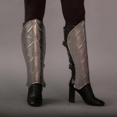 Medieval Metal Leg Armor Steel Greaves Armor "Queen of the Elven ...