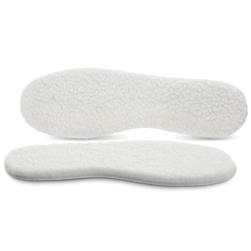 Wool Shoe Inserts - Sheepskin Insoles Women Shoe Liners for Women Mens ...