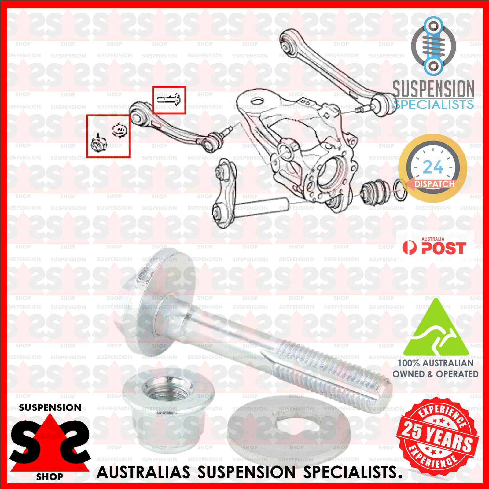 Camber Correction Screw Set Suit BMW X5 xDrive 25 d X5 (F15, F85) | eBay