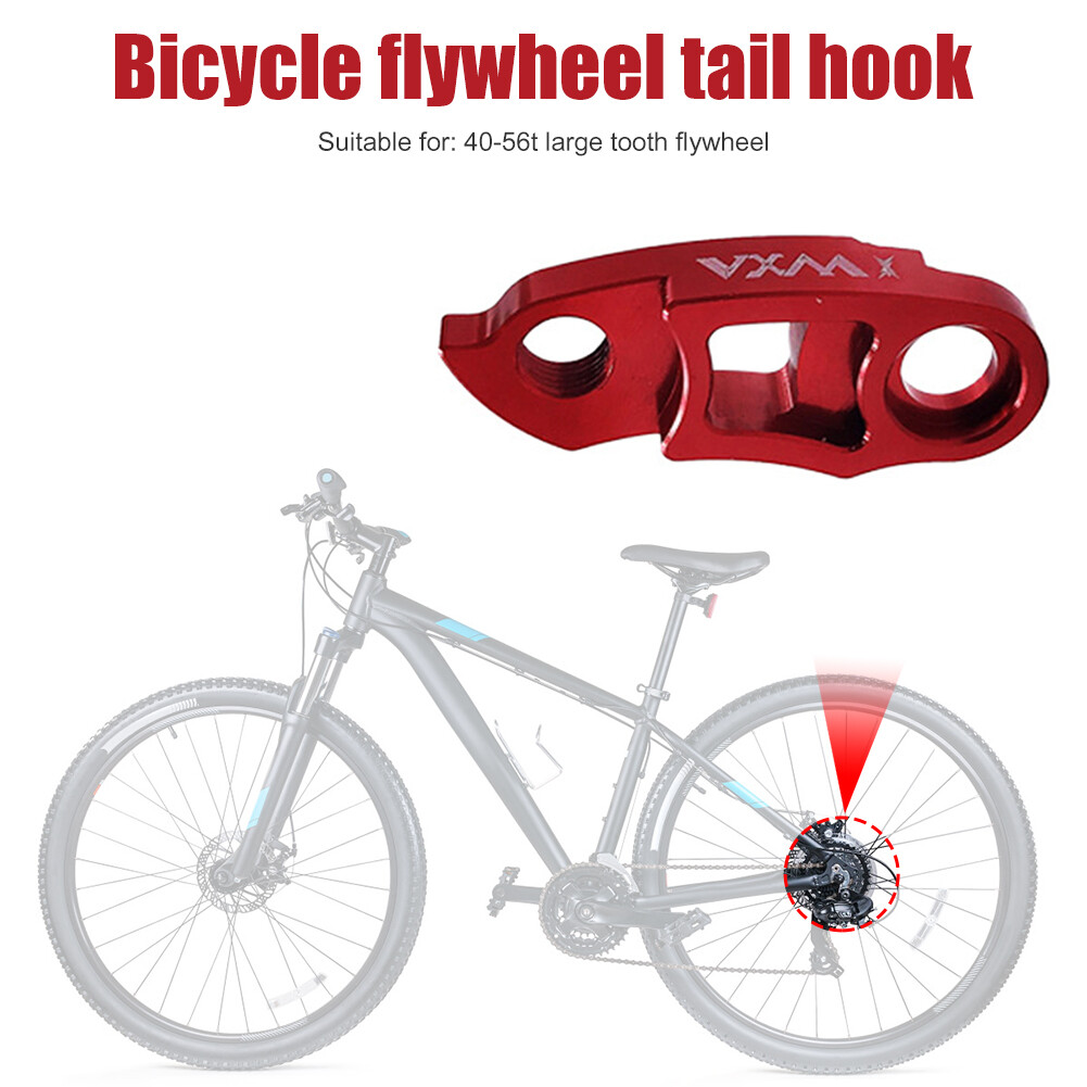 Bike Rear Derailleur Hanger Extender Frame Gear Tail Hook (Red Long) | eBay