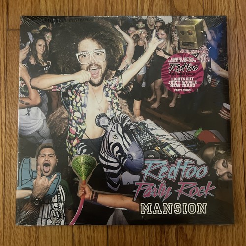 REDFOO Party Rock Mansion NEW SEALED Double COLOR PICTURE DISC Vinyl 2 ...