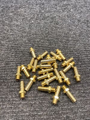 Lot of 25 Parker Type 125HBL-6-2 Brass Hose Barb 3/8" To 1/8" MNPT | eBay