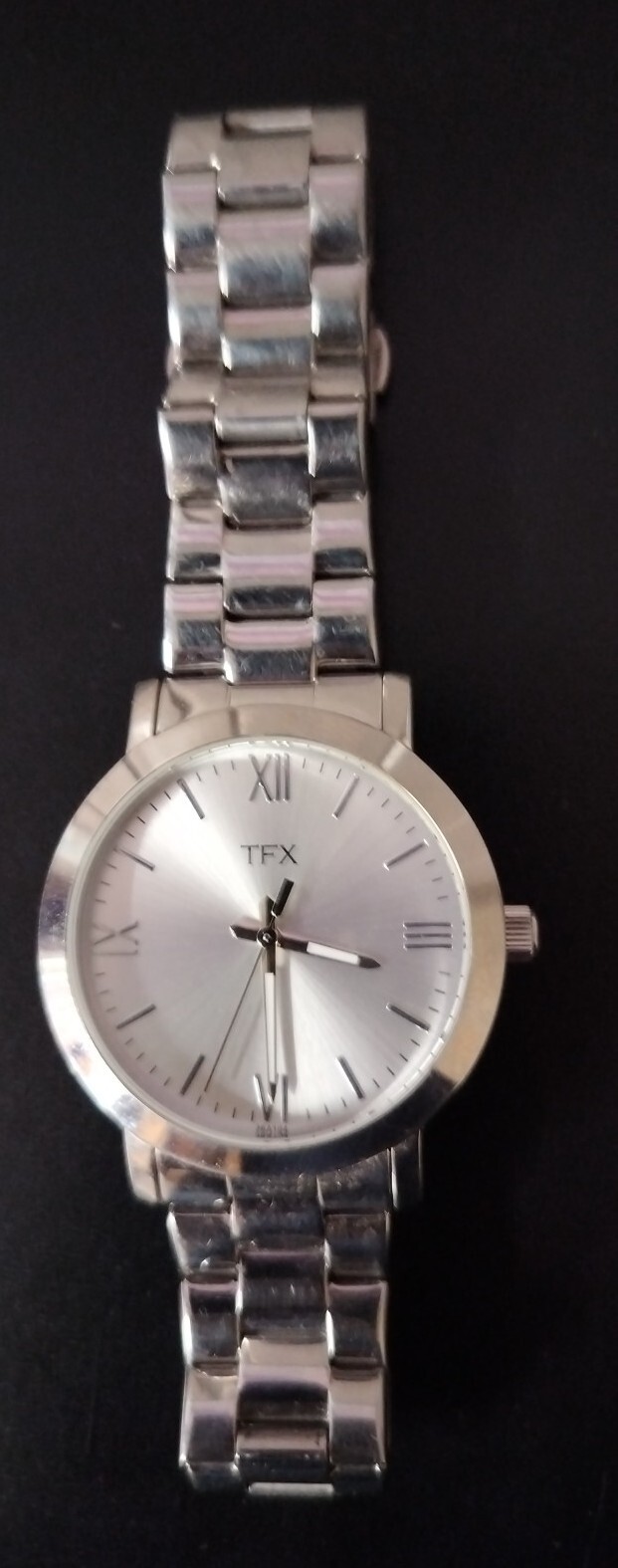 TFX Bulova 36A104 Men Silver White Roman Beat-up Analog Quartz Watch | eBay