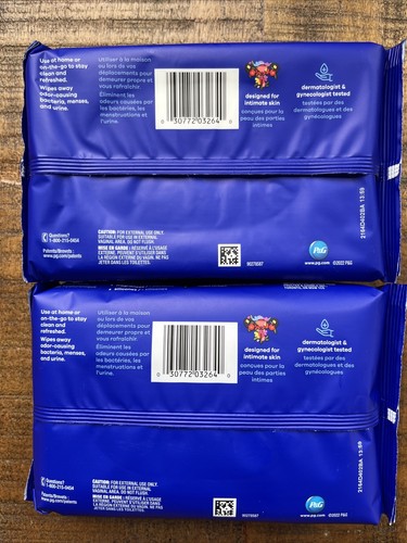 2 Always Refresh Cleansing Wipes Fragrance pH Balanced 40ea. /80 ct ...