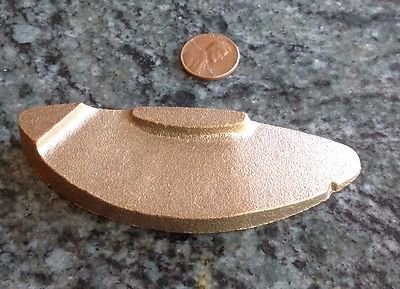 Marine ship submarine wedge dog door hatch aluminum bronze wear part ...