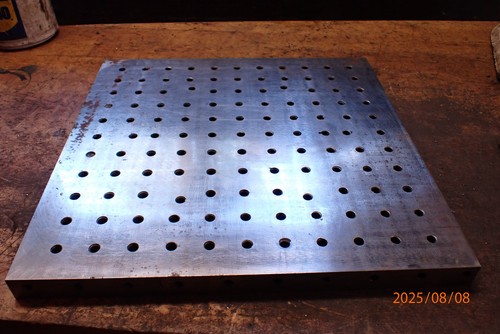 MACHINIST SETUP PLATE WITH 5/16-18 HOLES JIG FIXTURE TOOLING | eBay