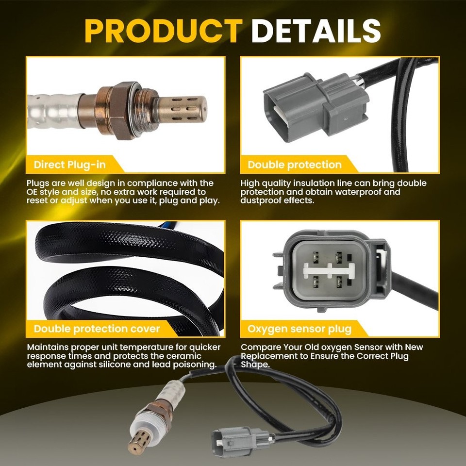 For 2006-2008 Honda Ridgeline V6 3.5L Front Downstream O2 Oxygen Sensor ...