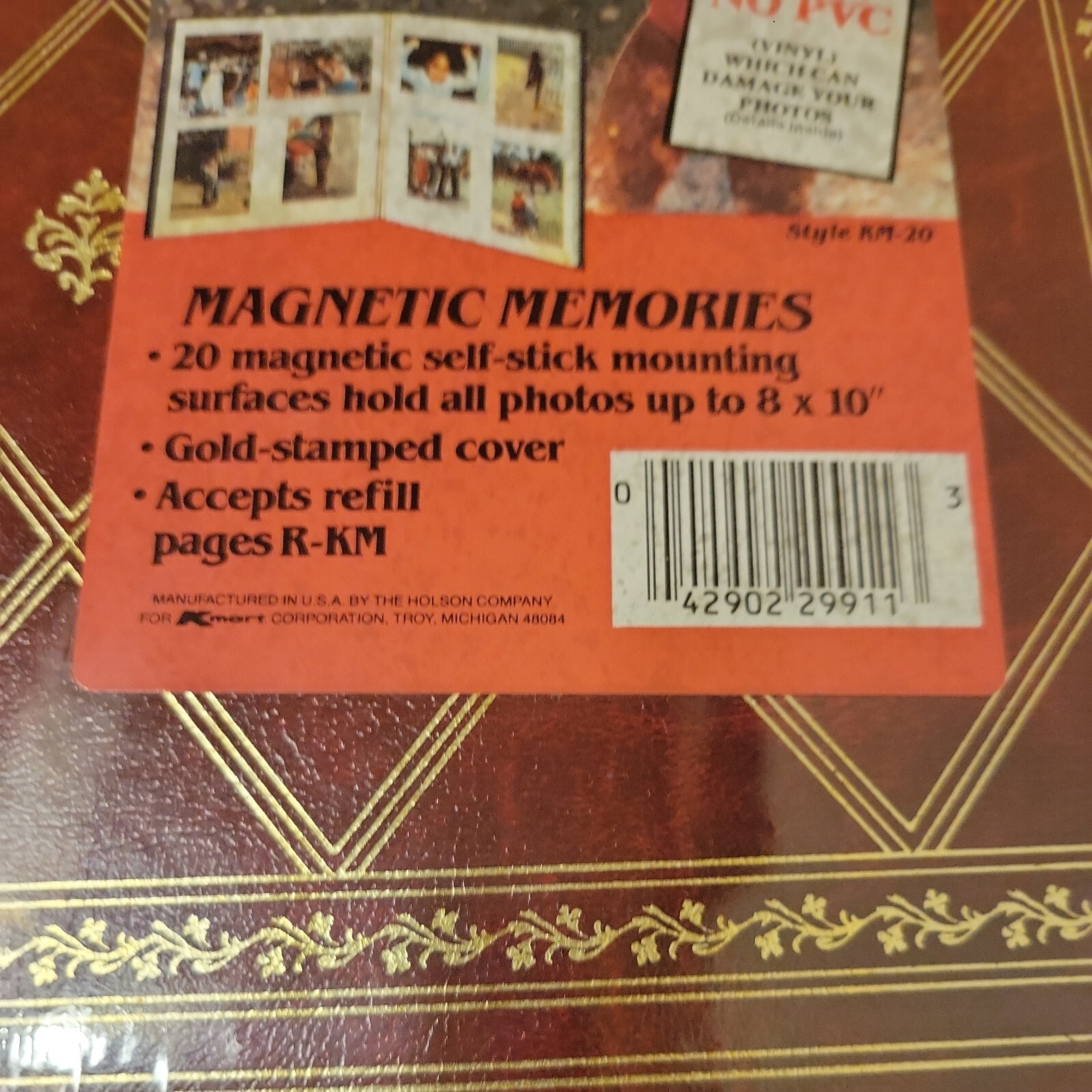 Vintage Holson Reflections Kmart 100 Page Photo Album for sale online ...