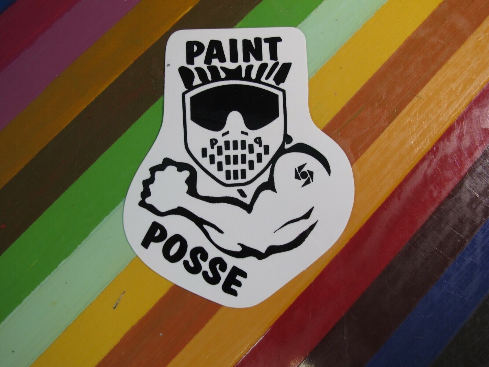 vtg graffiti sticker - Paint Posse Bad Boy BBC spoof | eBay