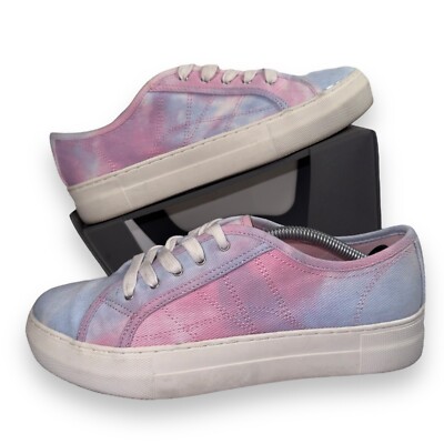 Madden Girl Marisa Tie Dye Lace-up Casual Sneakers Multicolor Women's ...