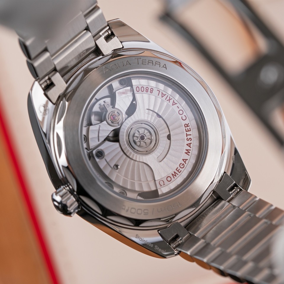 NEW 2025 Omega Seamaster Aqua Terra Atlantic Blue 38mm 220.10.38.20.03 ...