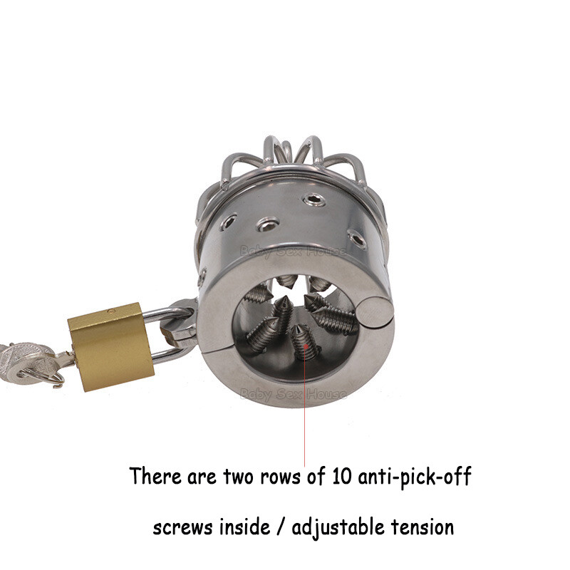 Male Balls Stretcher Scrotum Clip Testicle Male Chastity Cage Rings ...