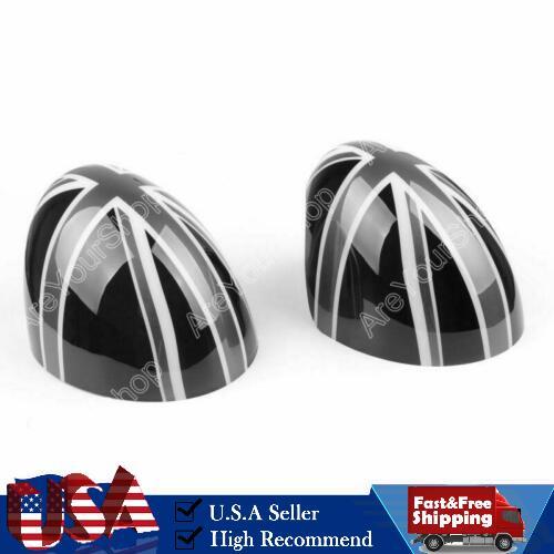 Union Jack Side Mirror Caps Set Covers Fit MINI Cooper Hardtop 14 F55 ...