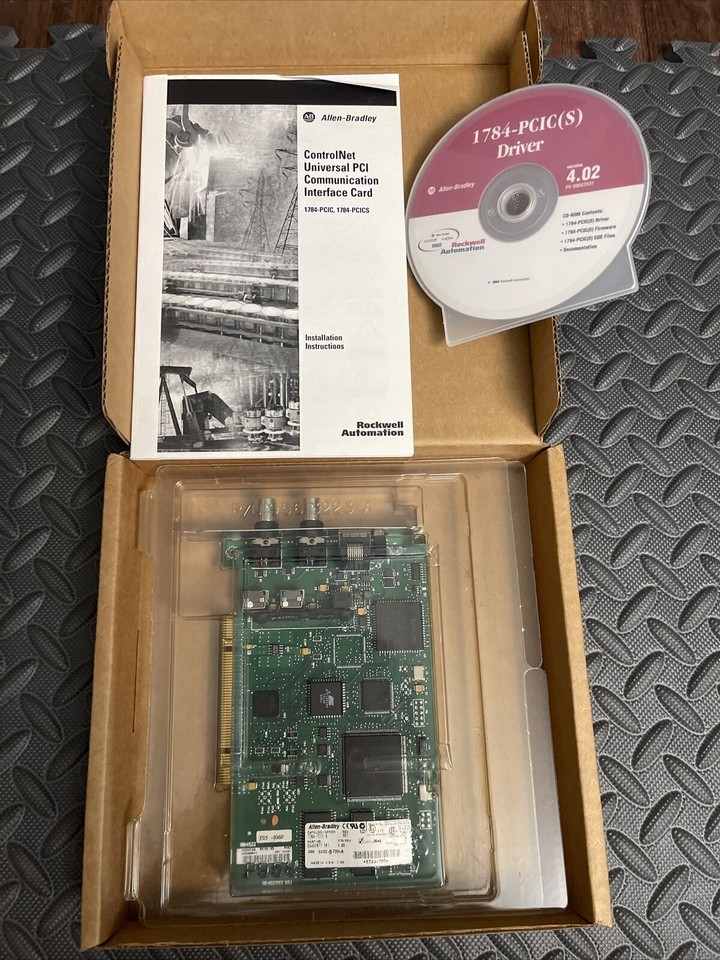 NEW Allen Bradley 1784-PCIC /B ControlNet PCI Bus Messaging Card ...
