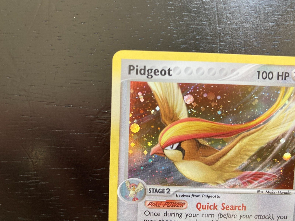 Pokémon FireRed & Leafgreen Holo Pidgeot 10/112, Pidgy 73/112 ...