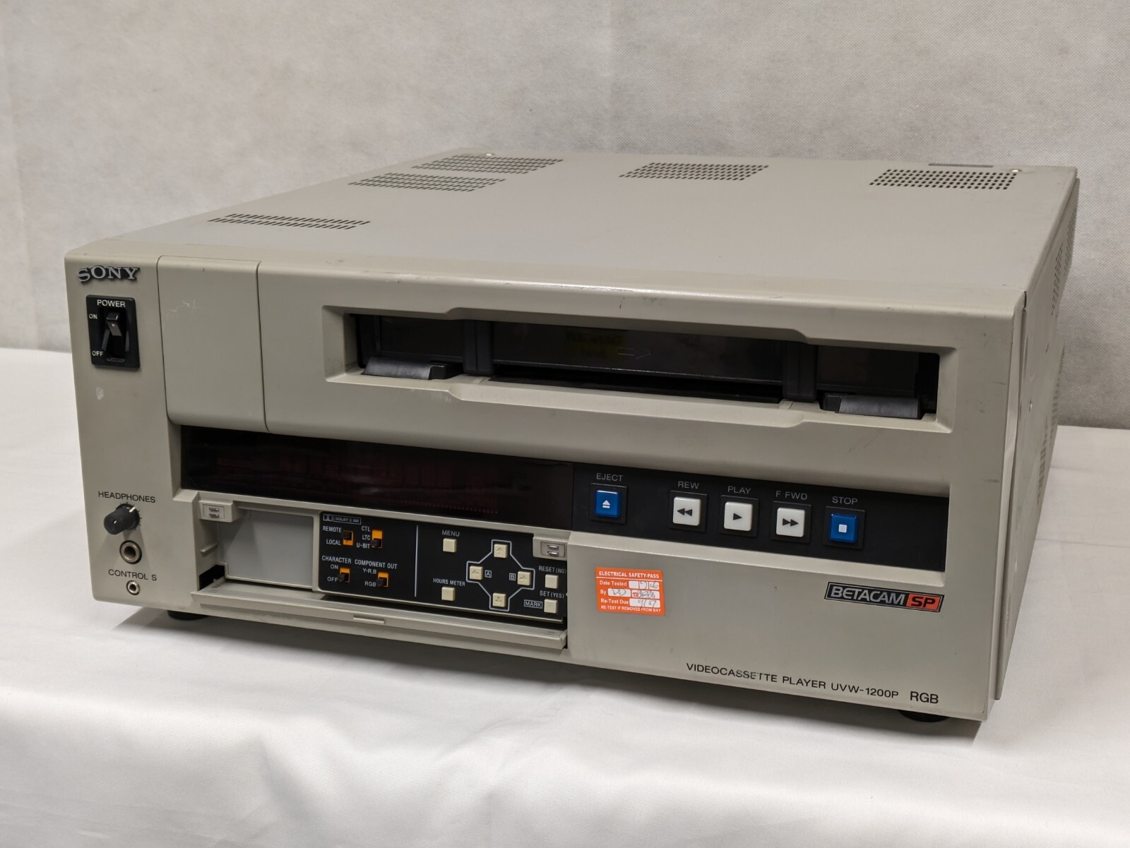 Sony UVW-1200P RBG Digital SP Betacam Video Cassette Player Recorder ...