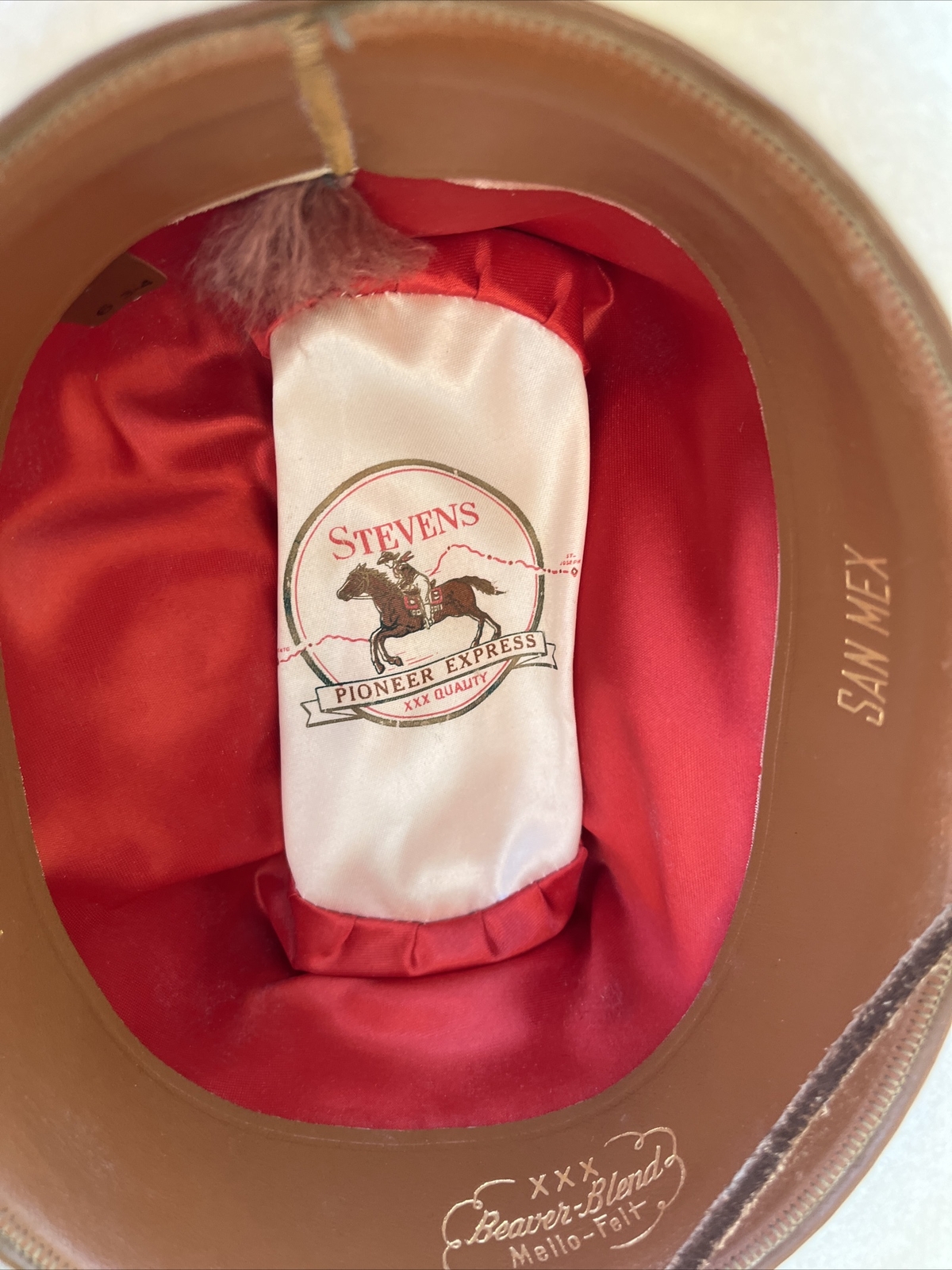 Stevens Pioneer Express Vintage cowboy hat - Gem