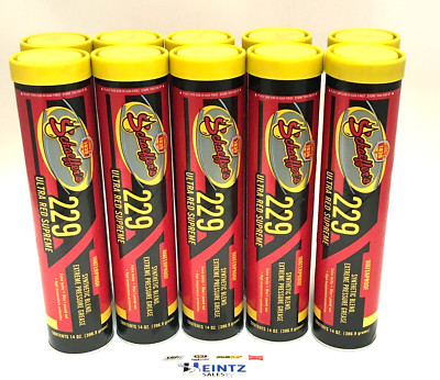 Schaeffer's 229-10 PACK Ultra Red Supreme Waterproof Grease - Synthetic ...