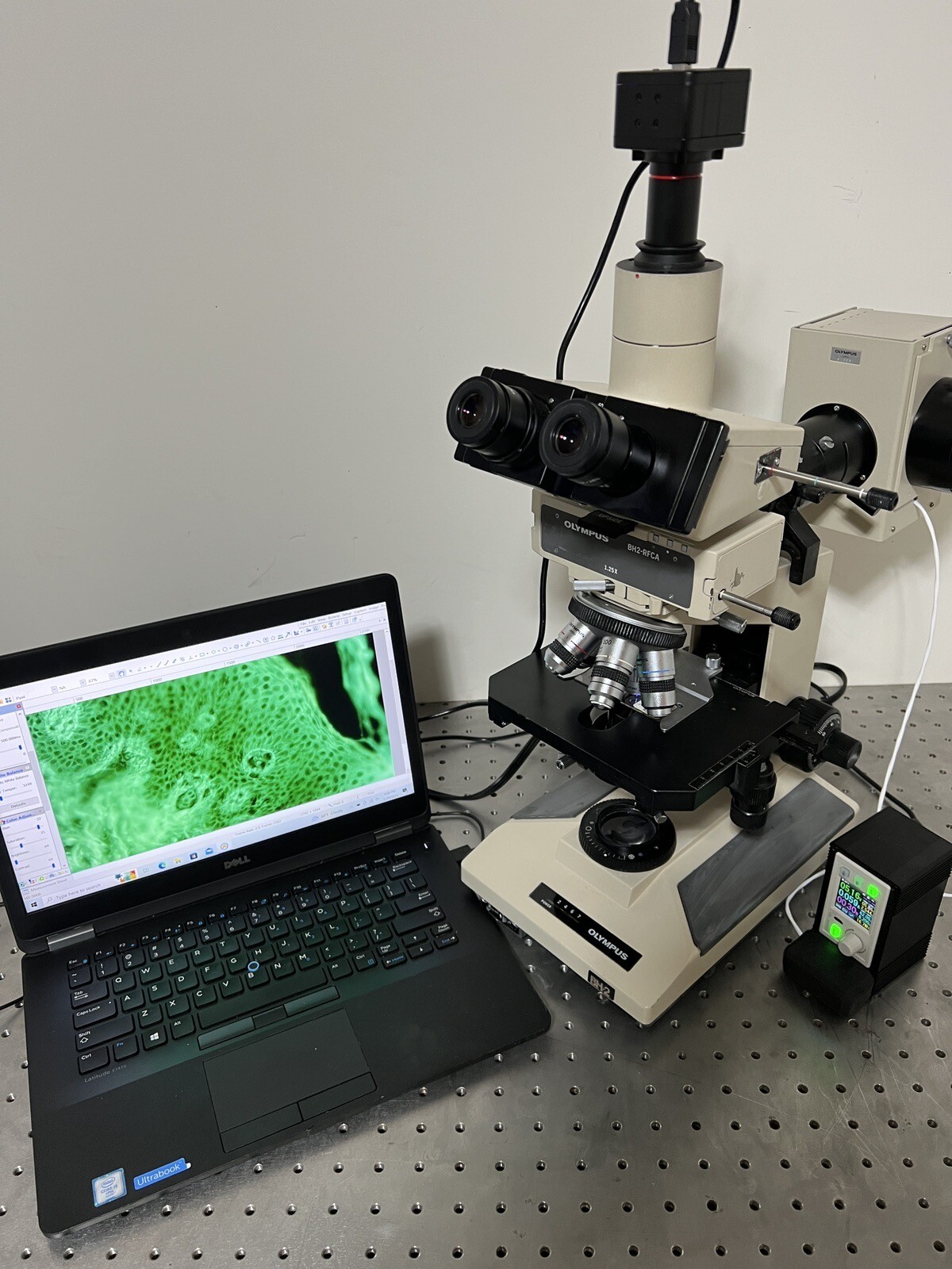 Olympus BH2 BHT Upgraded Broadband LED Fluorescence Microscope | eBay