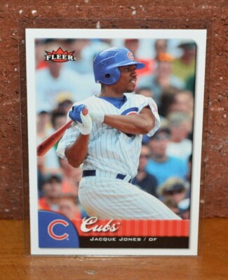GREAT BASEBALL CARD FLEER 2007 CHICAGO CUBS JACQUE JONES | eBay